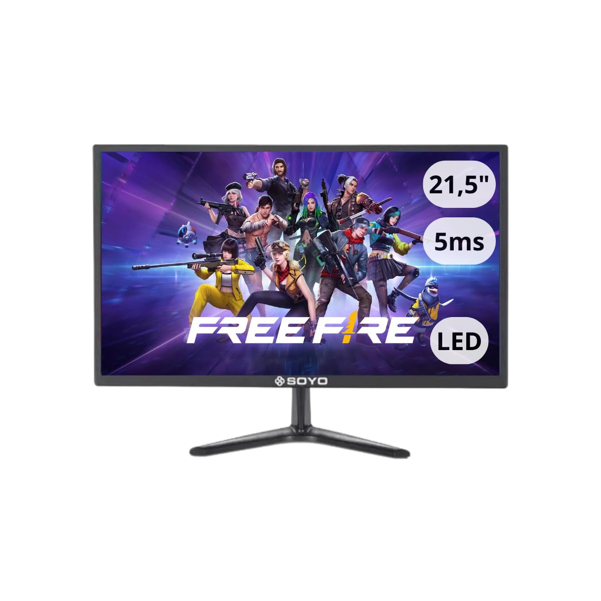 Monitor Gamer Soyo 21,5'' LED SM215 (HDMI/VGA/1920x1080), pc, full hd ...