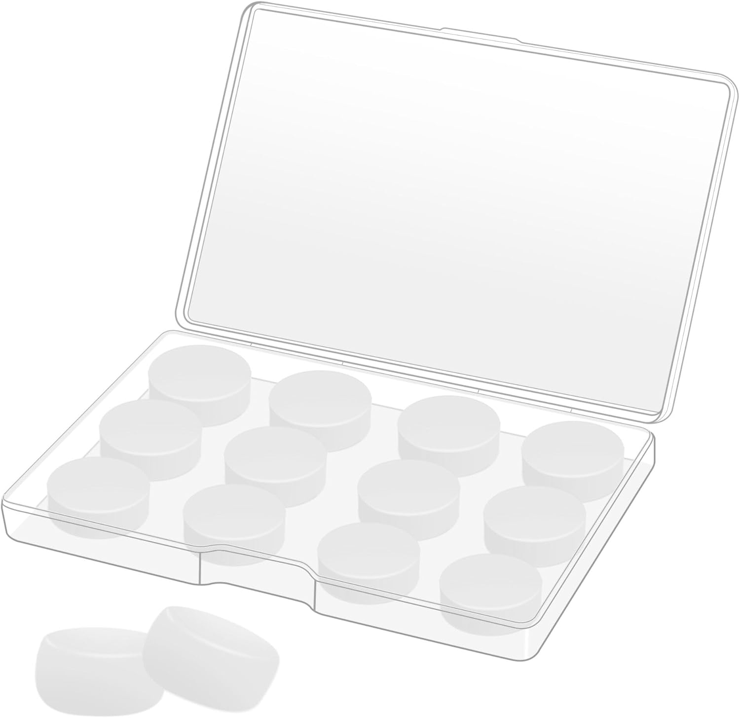 Ear Plugs for Sleeping Noise Cancelling 6 Pairs Adults SNR 32dB ...