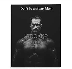 Amazon.com: FRAMUN Bodybuilder Chris Bumstead CBUM Bodybuilding ...