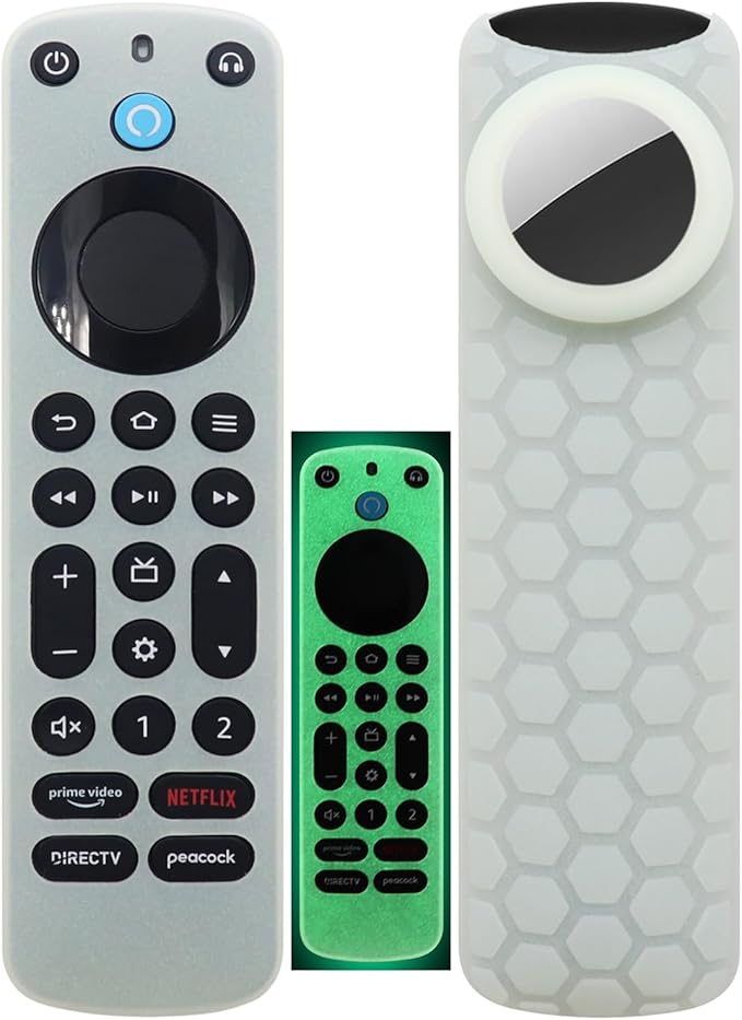 Amazon.com: Silicone Cover Compatible with Fir TV Alexa Voice Remote ...