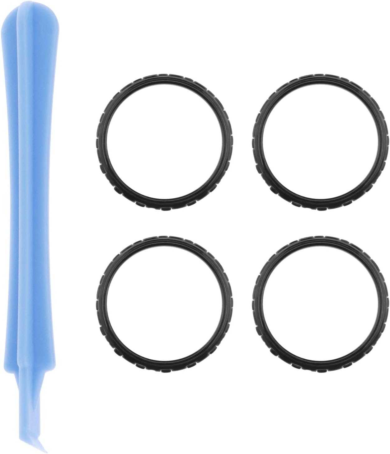 Amazon.com: eMagTech 2 Pairs Accent Rings Compatible with PS5 ...