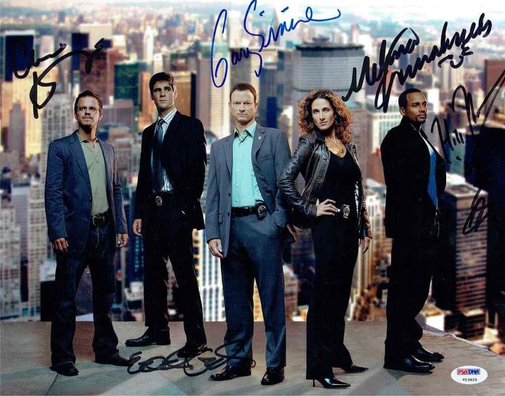CSI New York Cast Signed 11x14 Photo Certified Authentic PSA/DNA COA at ...