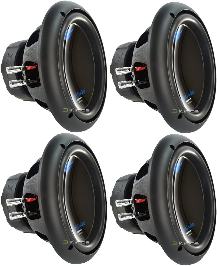 Amazon.com: Planet Audio 4 AC10D 10" 6000W Power Car Audio Subwoofers ...