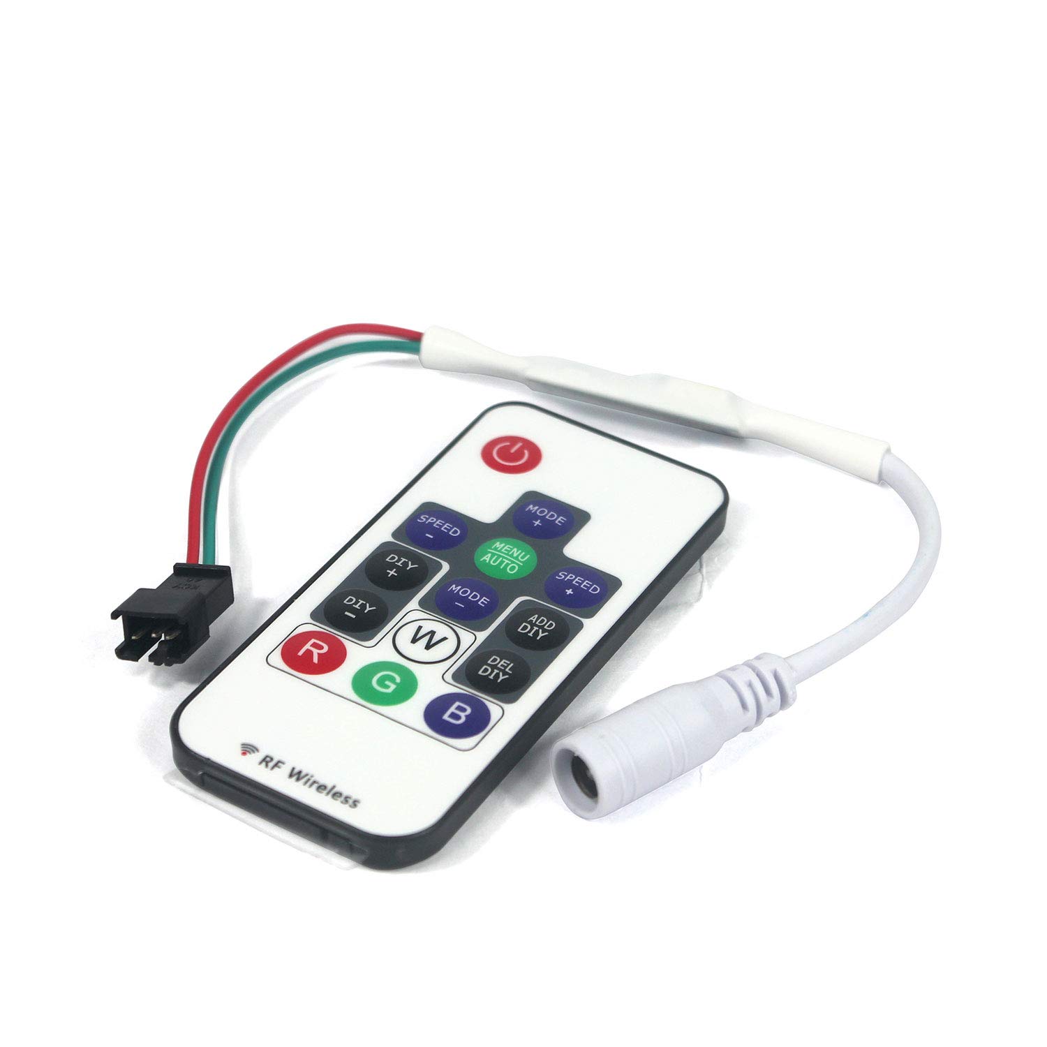 Buy Taikuwu WS2811 and WS2812B DC5-12V 14keys Wireless RF Led RGB ...