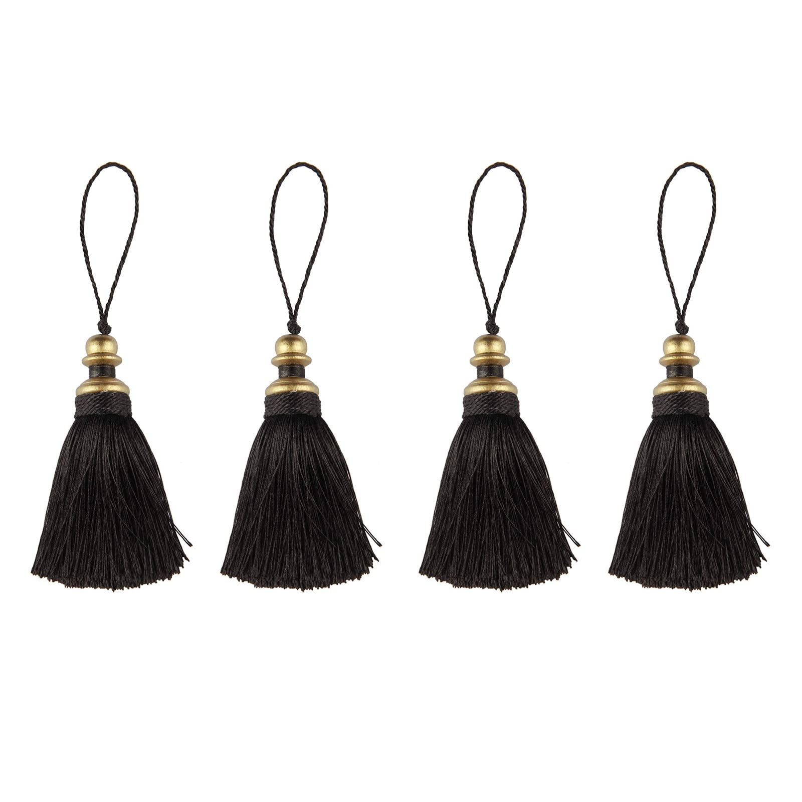Amazon.com: HedongHexi 4 Pack Tassel Key Tassel with Loops, Handmade ...