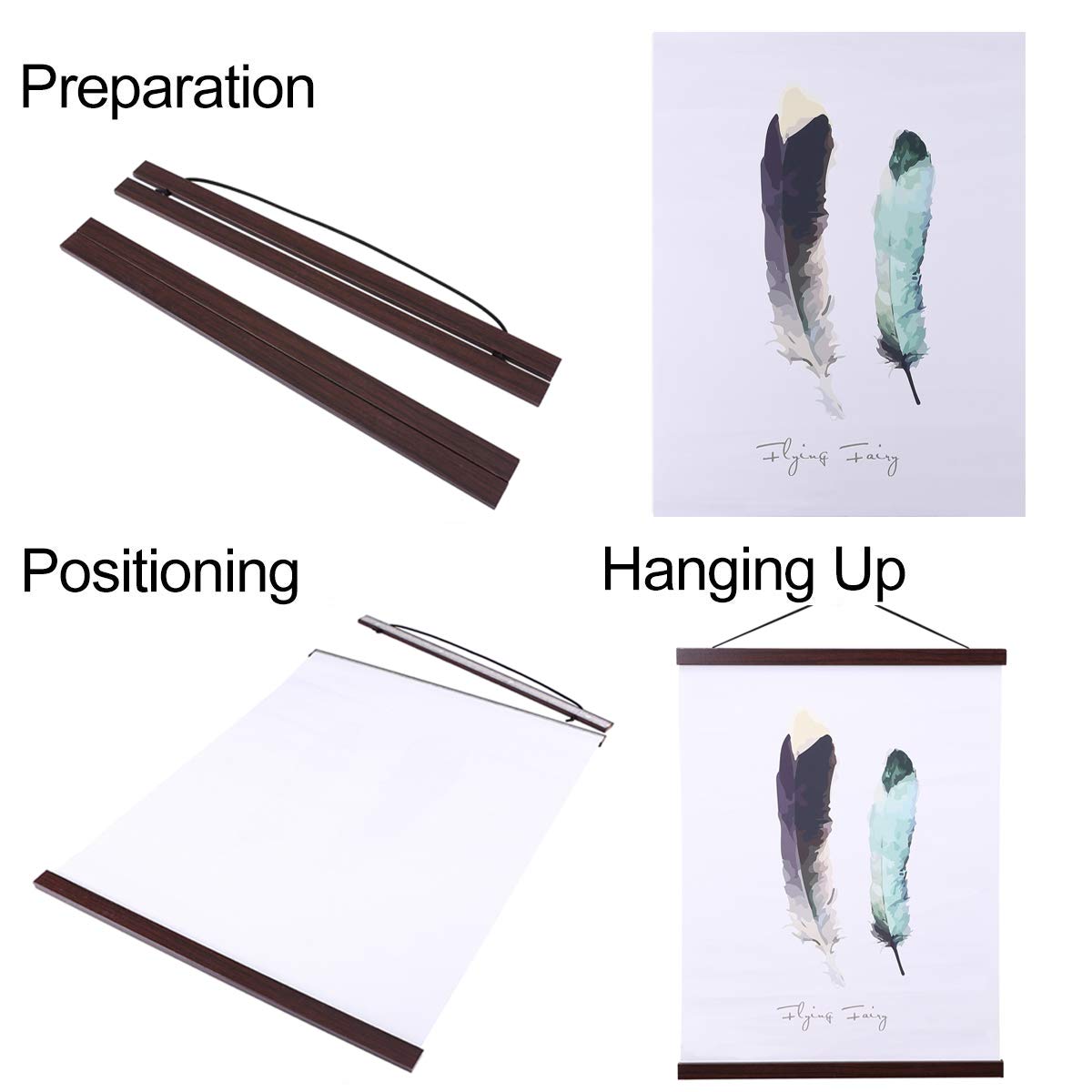 Snapklik.com : Ywlake Magnetic Poster Hanger, 13x19 13x17 13x19 Poster ...