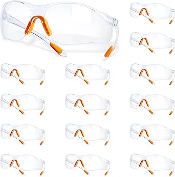 dafuhao 15 Pack of Safety Industrial Goggles, Anti Scratch Spectacles ...