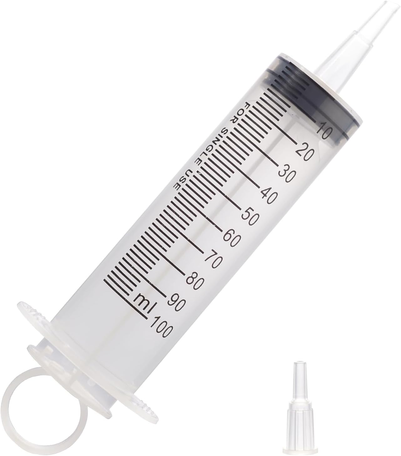 Amazon.com: 100ml Large Syringes, Individually Sterile Sealed Plastic ...