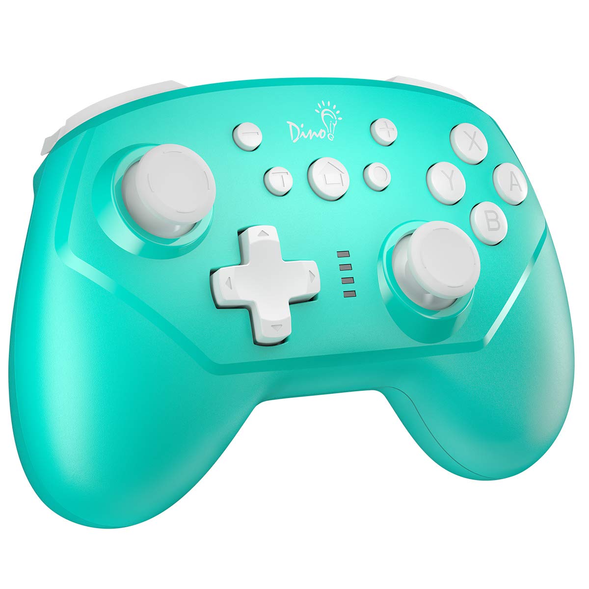 Buy 「2020最新版」switch コントローラー DinoFire 無線 HD振動 小型6軸ジャイロセンサー搭載 半透明 スイッチ ...