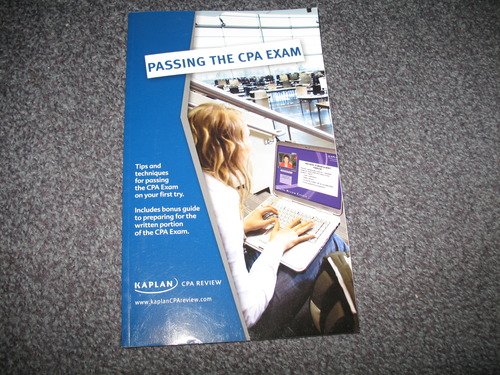 Passing The CPA Exam: Kaplan Schweser; Kaplan CPA Review: 9781603732840 ...