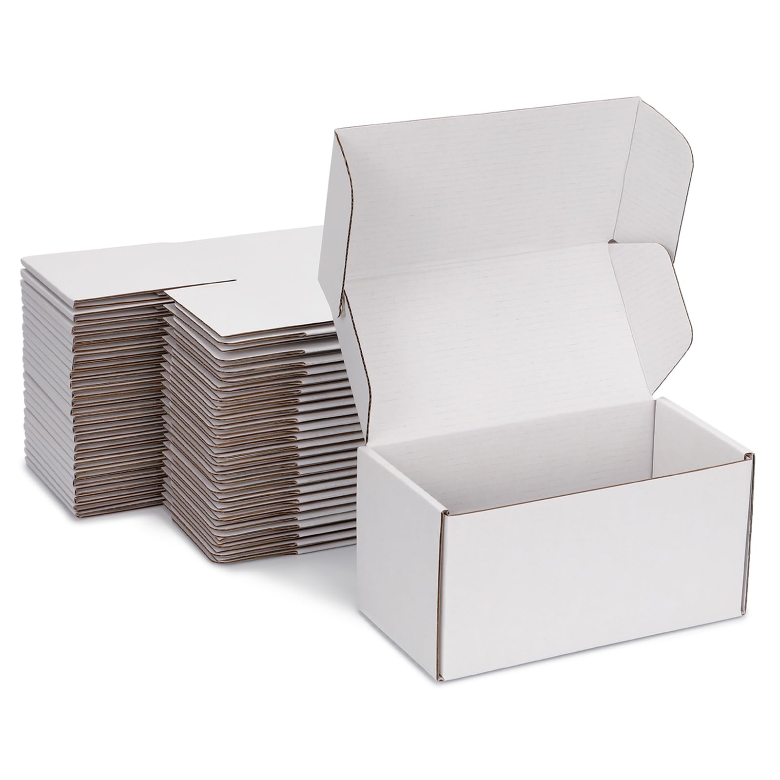 Amazon.com: DUZCLI 8x4x4 Small Shipping Boxes Set of 25 - White small ...