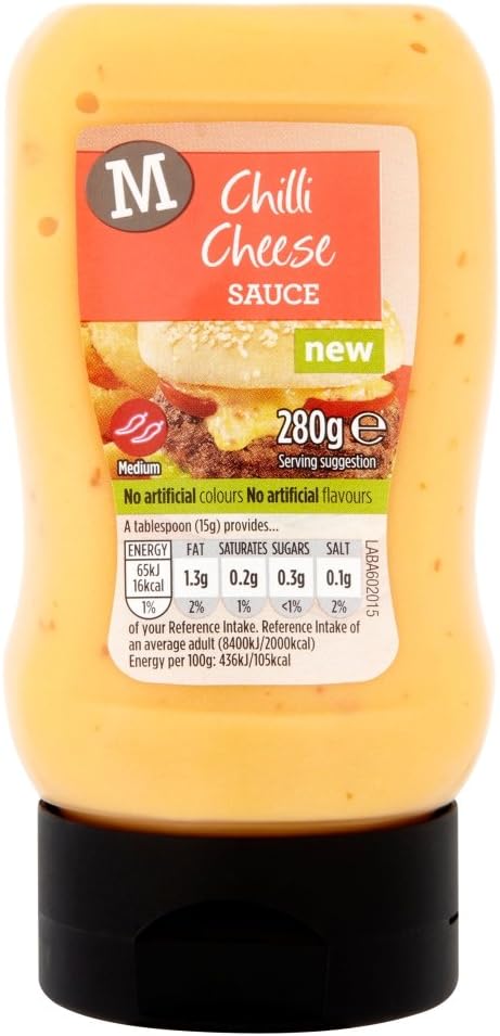 Morrisons Chilli Cheese Sauce 280G : Amazon.co.uk: Grocery
