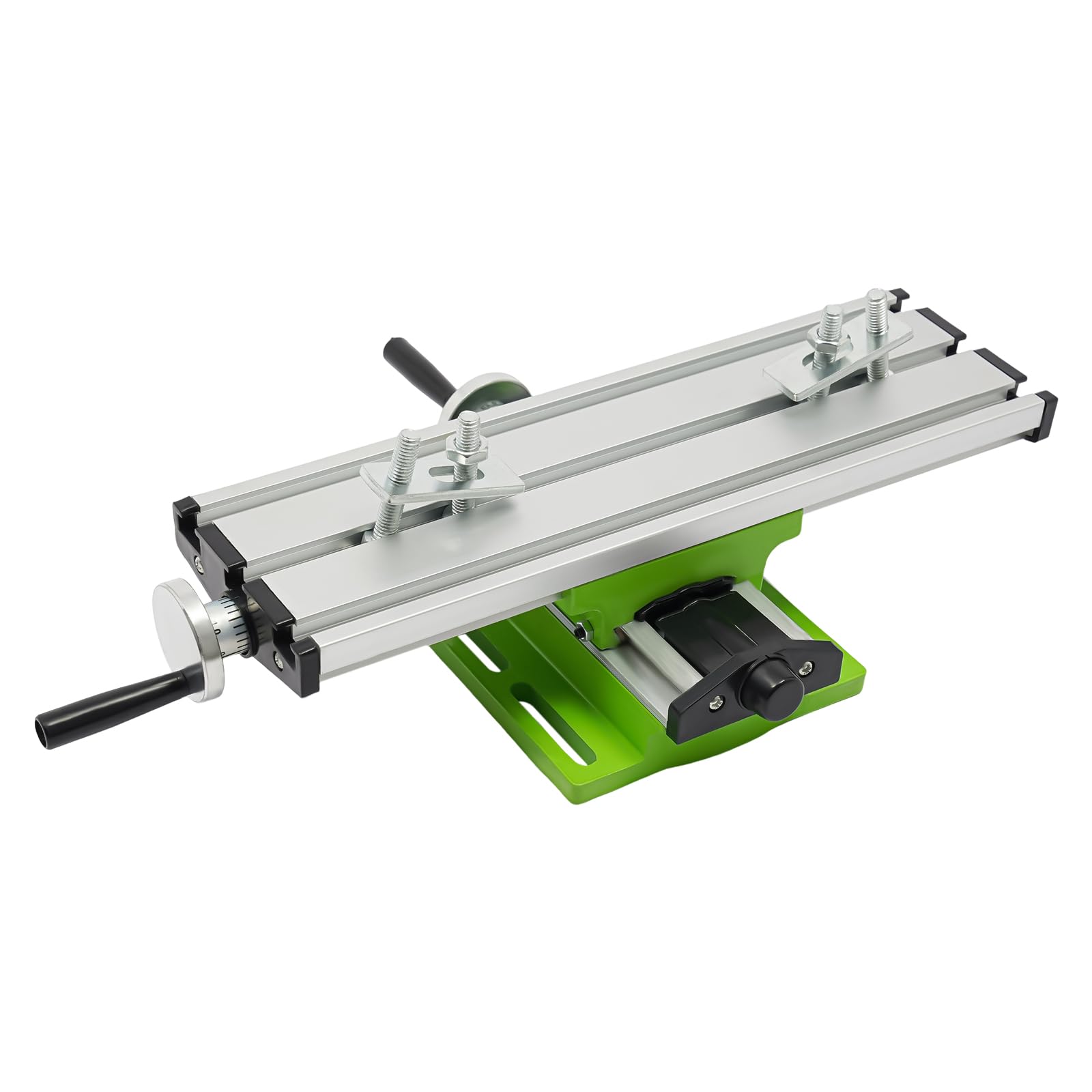 Buy HUSPOO 2 Axis Cross Slide Compound Bench Drill Vise, Multifunction ...