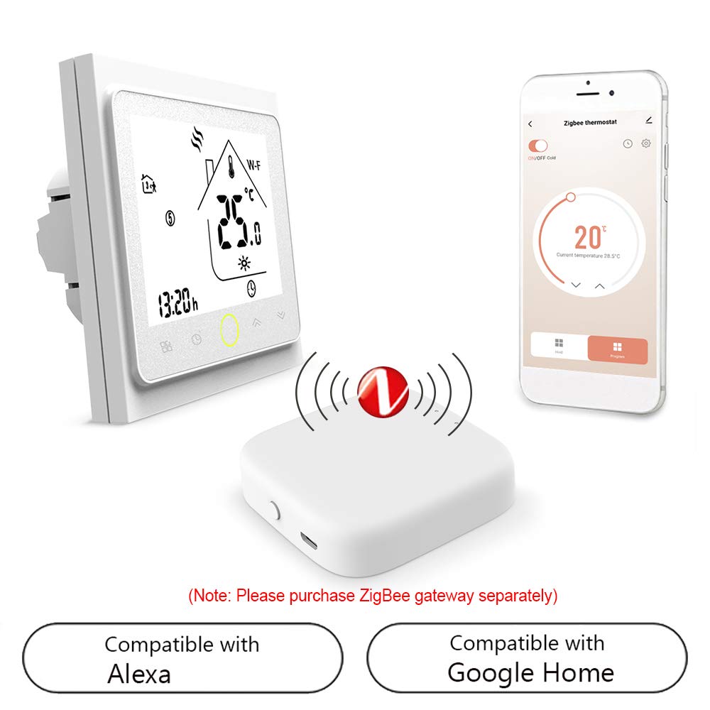 MOES ZigBee Smart Thermostat 002 For Floor Heating/, 46% OFF