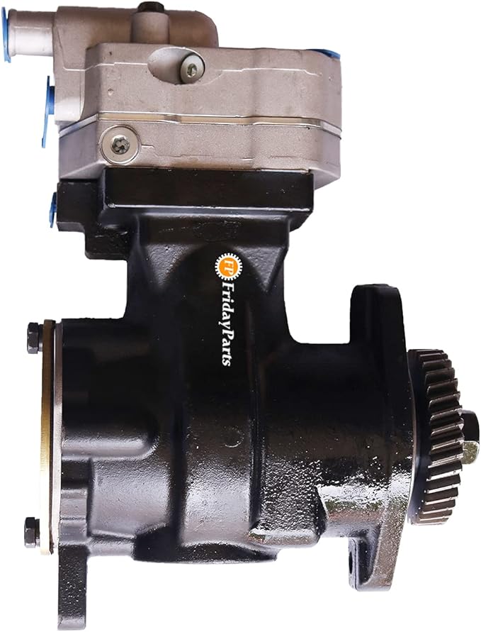 FridayParts Air Brake Compressor 4946294 for Cummins Engine 6BT 6CT 8.3 ...