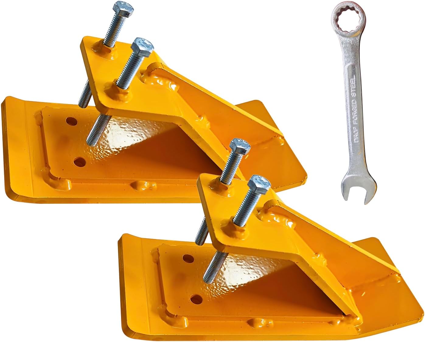 Amazon.com : C CLINK Tractor Bucket Protector, 2 Ski Edge Protectors ...