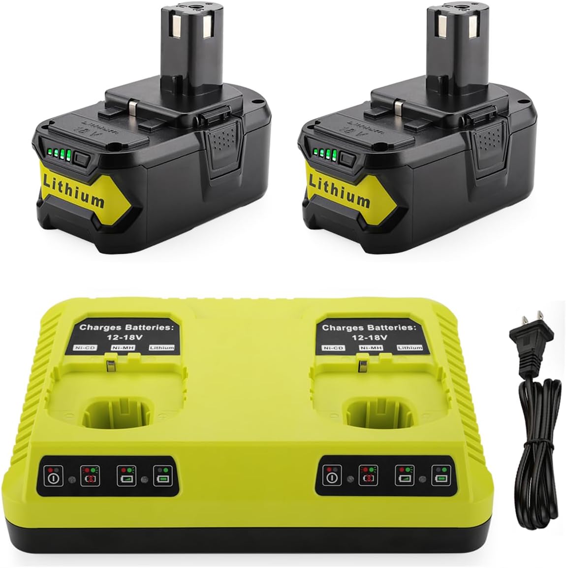 Ryobi 18V Battery And Charger Combo at Alyssa Corrie blog