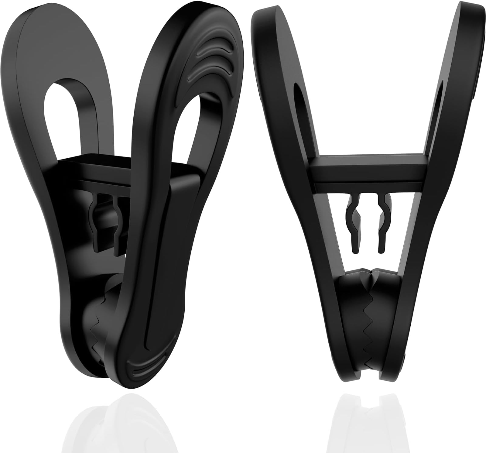 Amazon.com: Black Huggable Hangers Finger Clips Huggable Ultra Slim ...