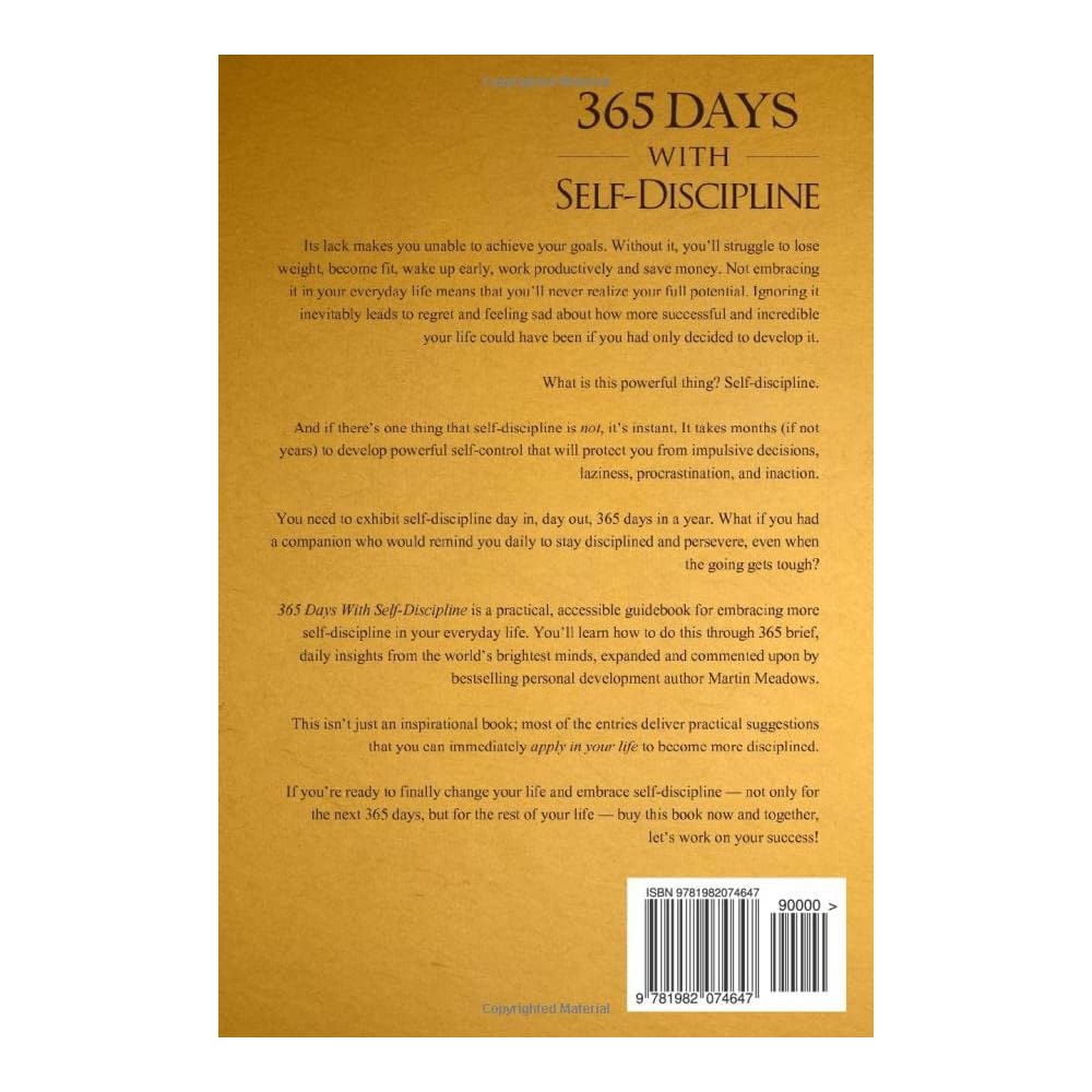 365 Days With Self-Discipline: Life-Altering Philippines | Ubuy