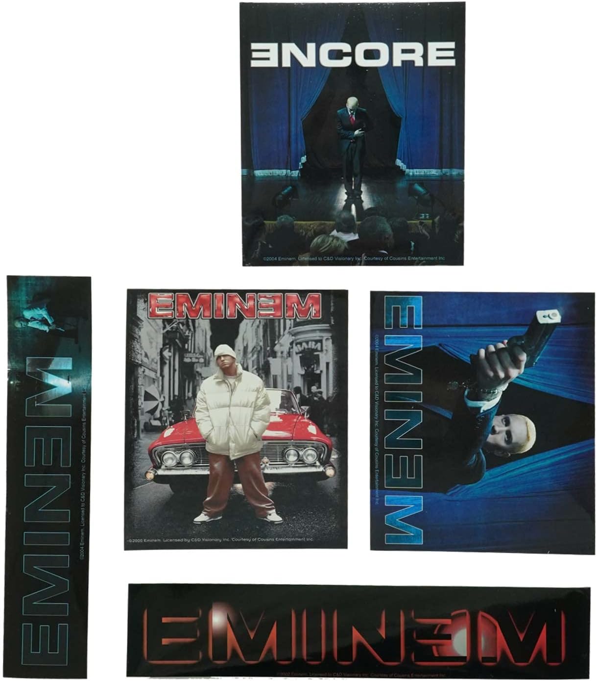 Amazon.com: Eminem - Sticker Set : Toys & Games