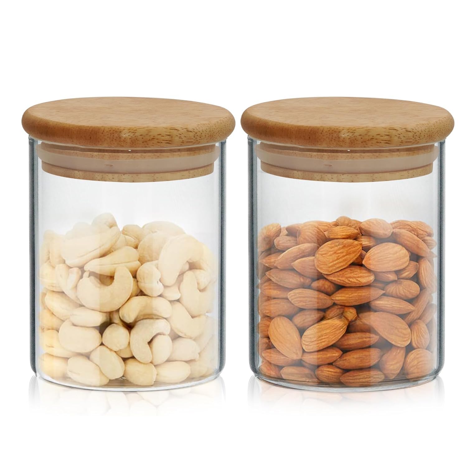 Truee lab Borosilicate Glass Jar for Kitchen Storage Kitchen Container ...