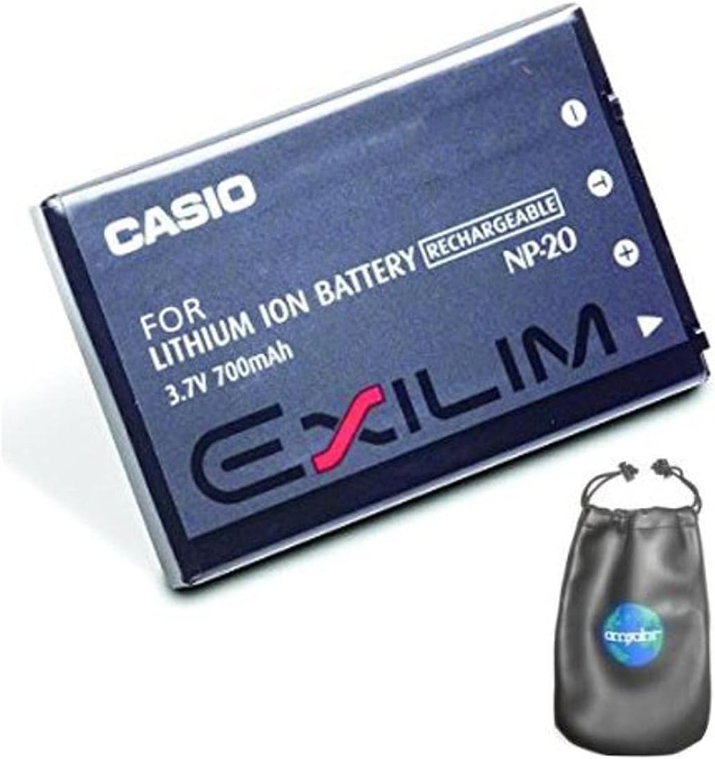 Amazon.com : Digital Replacement Camera and Camcorder Battery for Casio ...