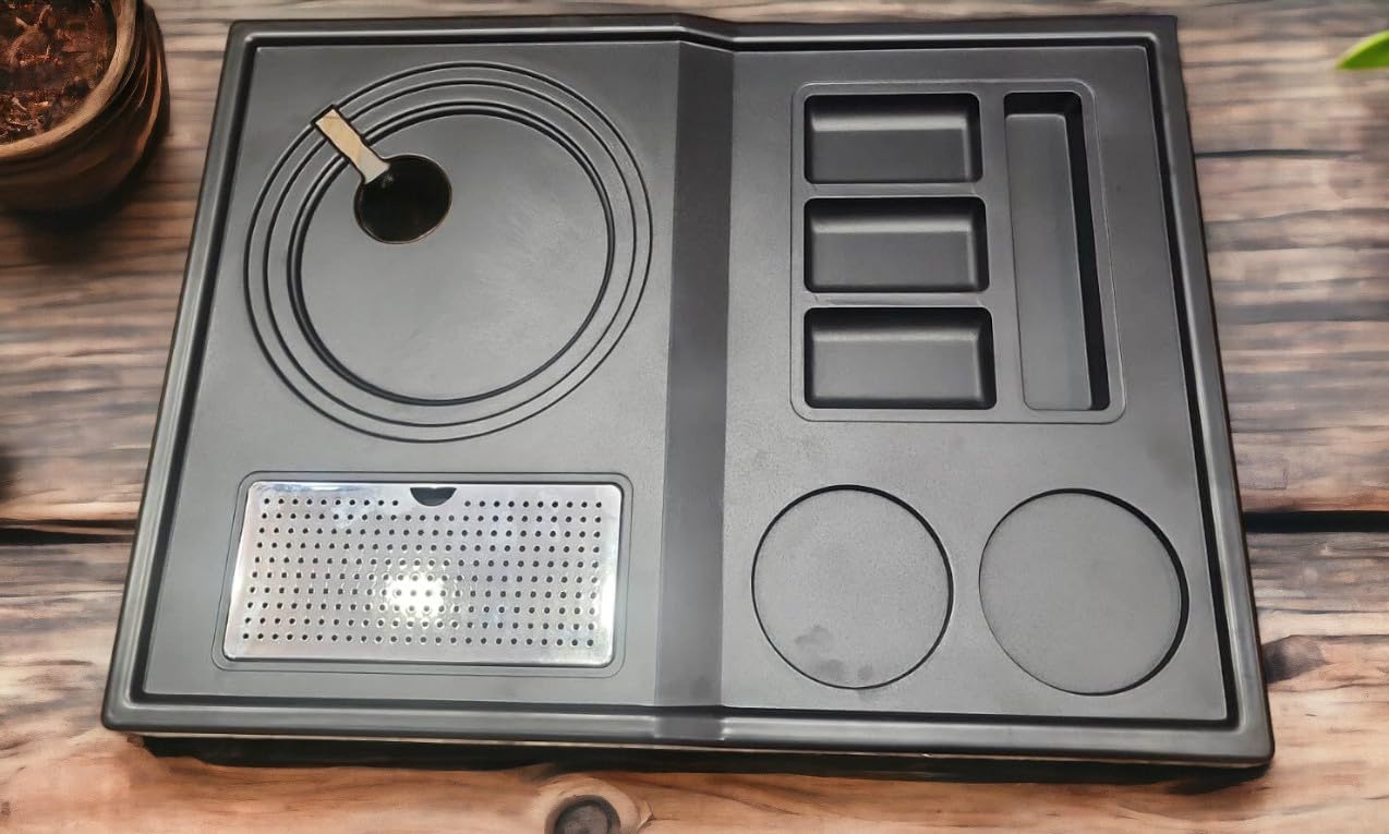 PAUL SONS Hospitality Electric Kettle Tray Made of ABS Plastic Square ...