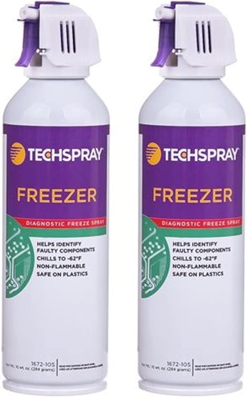 Amazon.com: Techspray 1672-10S 10 oz. Envi-Ro-Tech Freeze Spray -2 pack ...