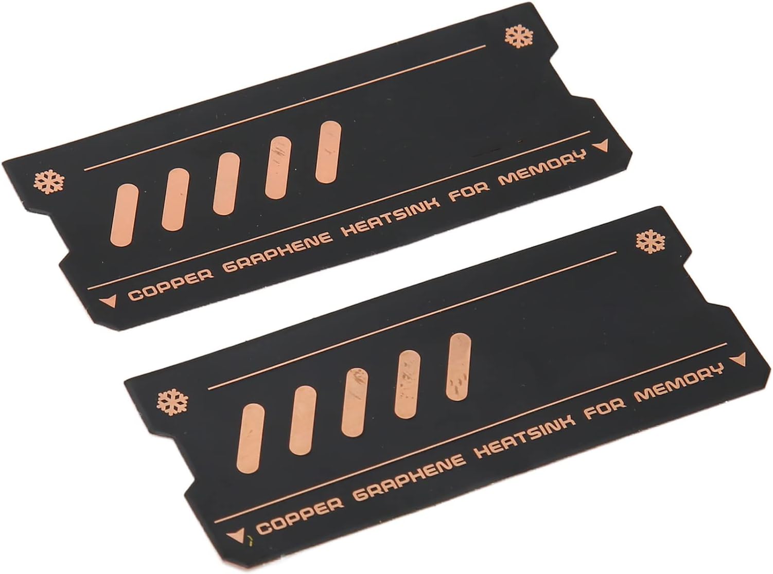 Amazon.com: Muloo Notebook Memory Heat Sink Copper Graphene Heatsink Laptop RAM Cooler for DDR1 ...