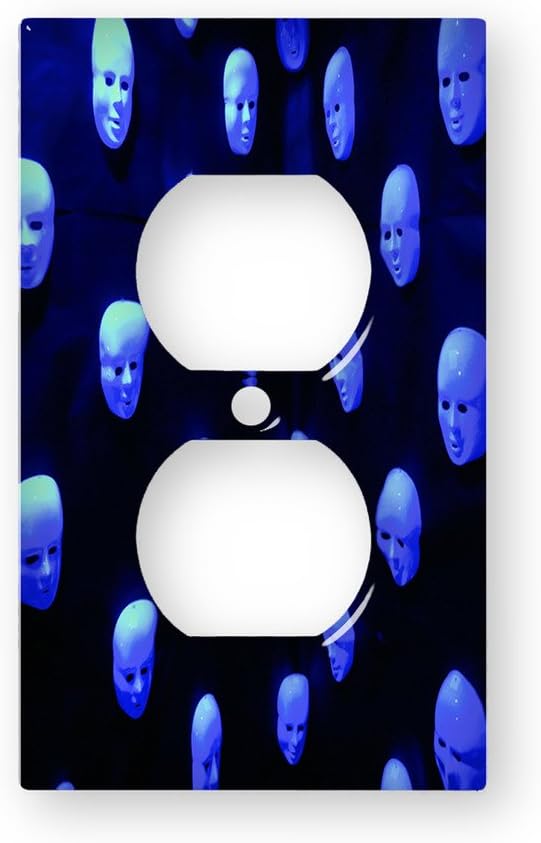 Faces Freaky - Decor Single Switch Plate Cover Metal - Amazon.com