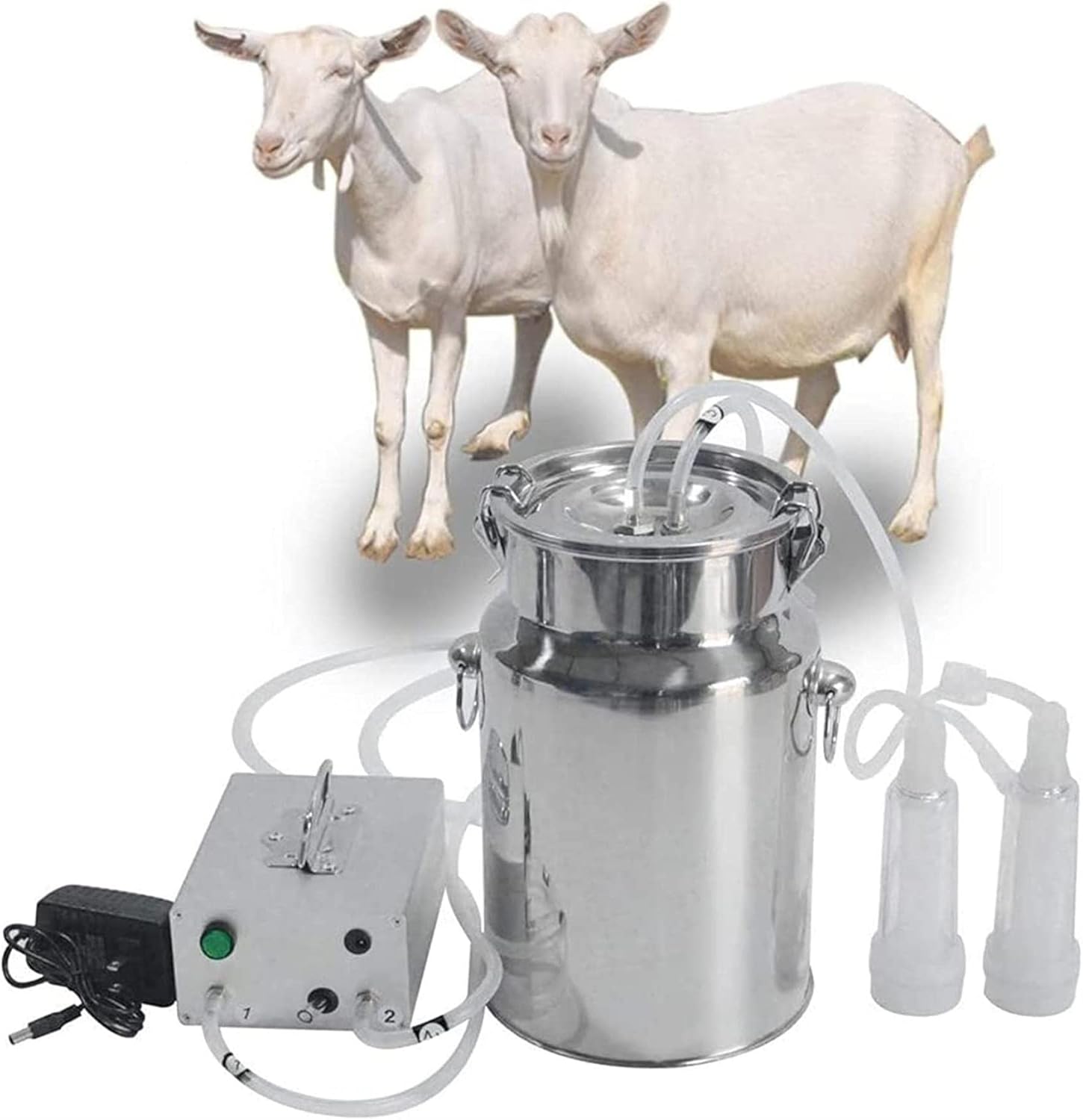 Amazon.com: KFJZGZZ Automatic Cows Milking Machine, 2 in 1 Cow Goat ...