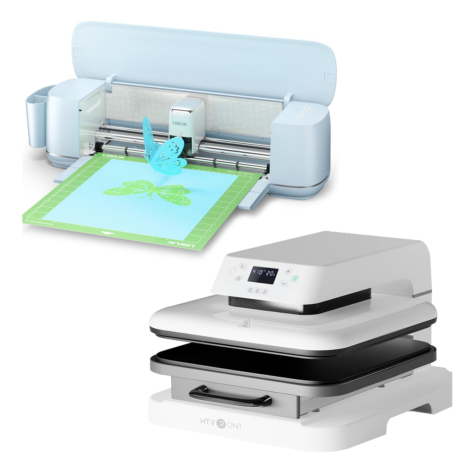 Amazon.com: 【Premium Bundle】 Auto Heat Press Machine 15 x 15 + Cutting ...