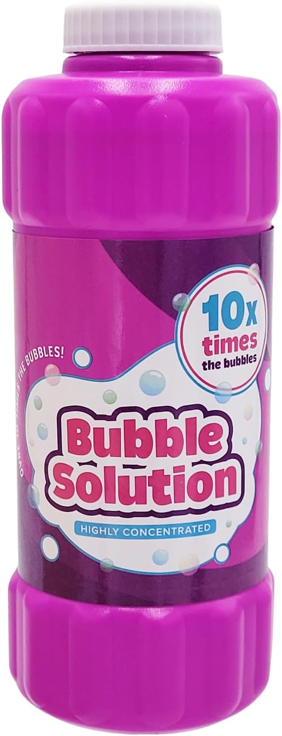 Amazon.com: Purple 16oz Concentrated Bubble Solution, Refills up to 1. ...
