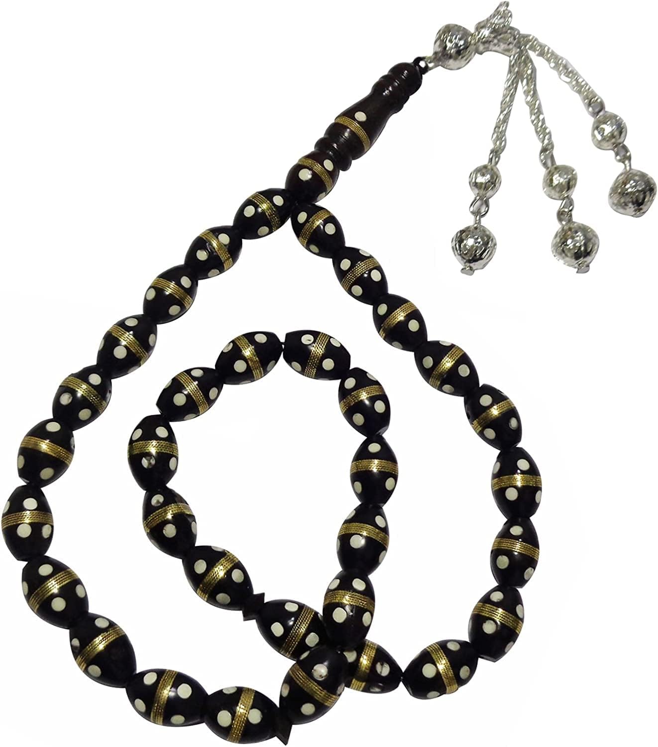 Kuka Prayer Beads Inlaid 33 Tasbeeh Sebha Tasbih Tasbeh Sibha Subha ...