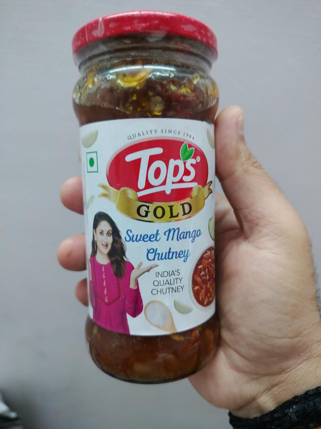 TOPS Gold Sweet Mango Chutney - 450 Gram Glass Bottle | Relish the ...
