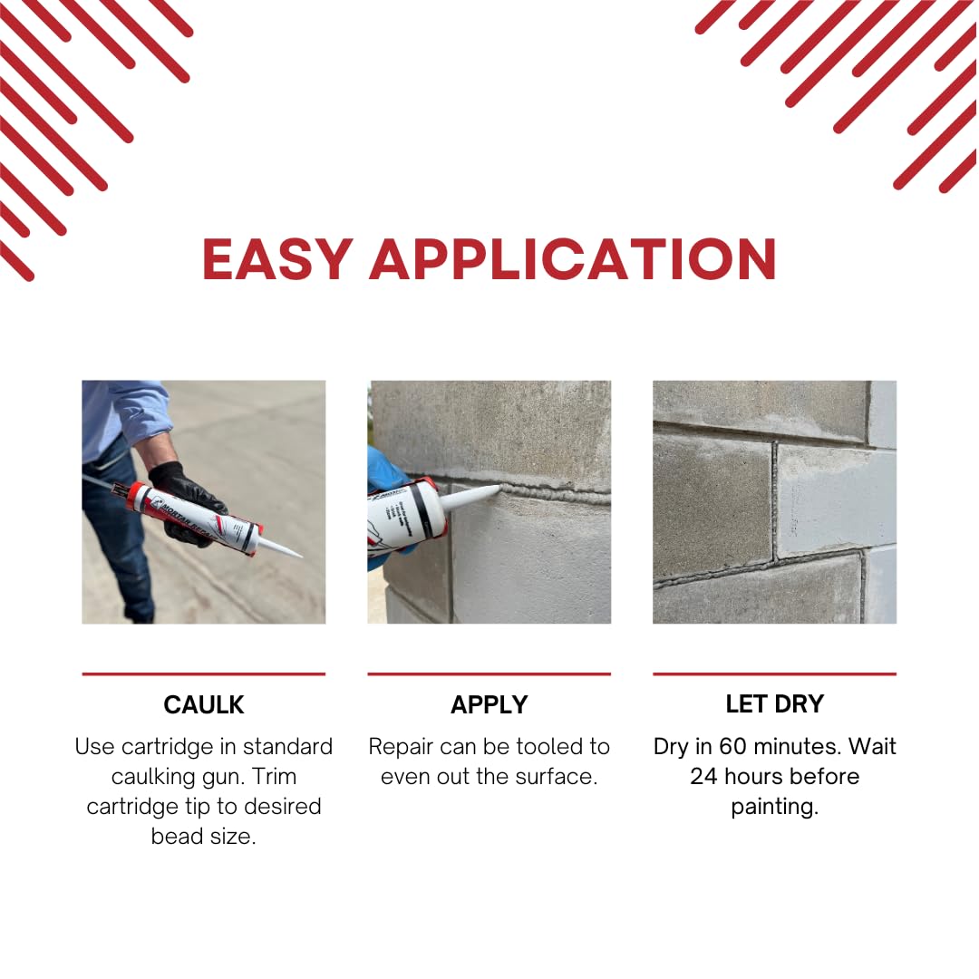 Snapklik.com : Akona Mortar Repair Tube For Tuckpointing, Sealing, And ...