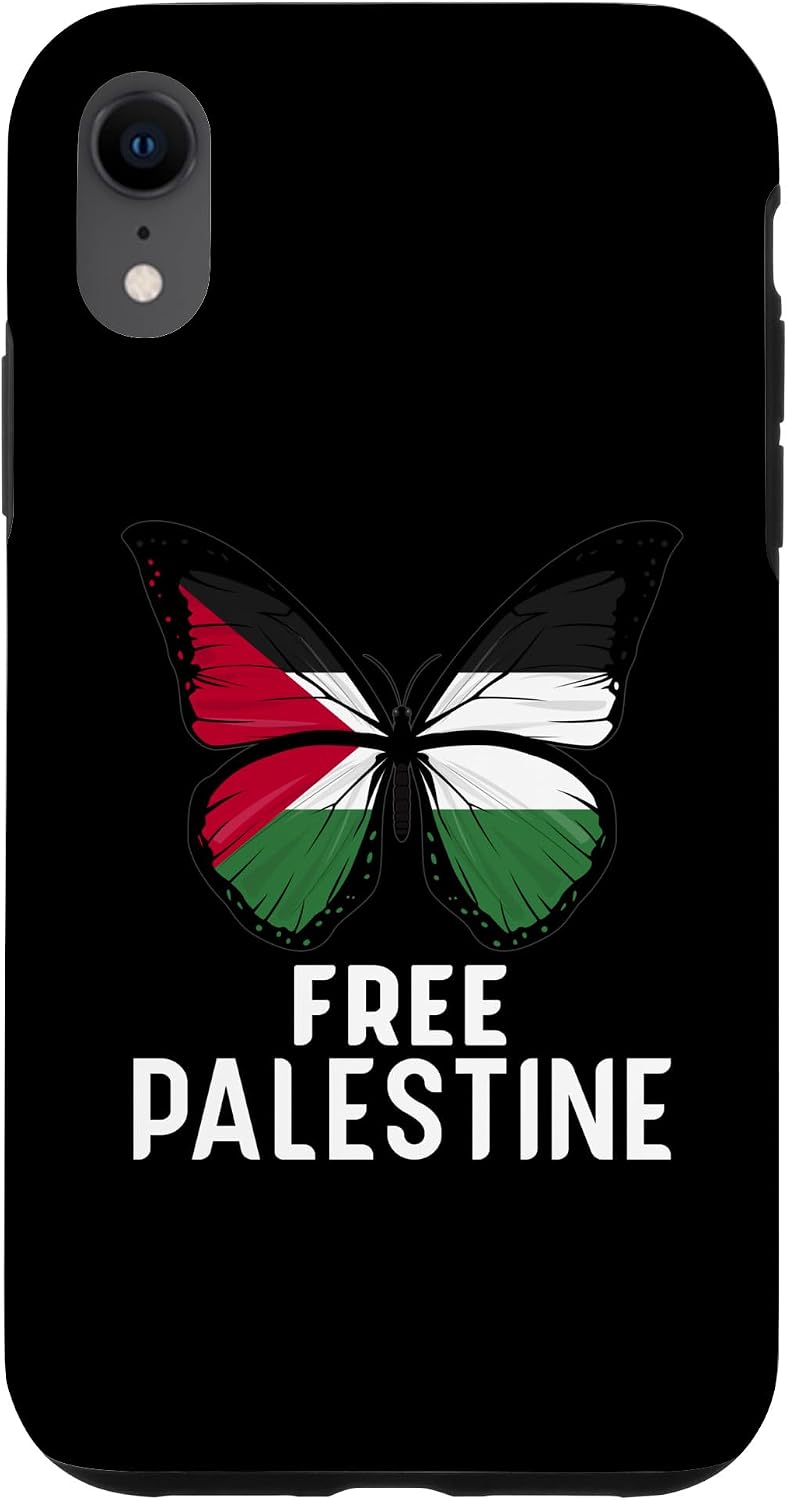 Amazon.com: iPhone XR Free Palestine Flag Save Gaza Strip Palestinian ...