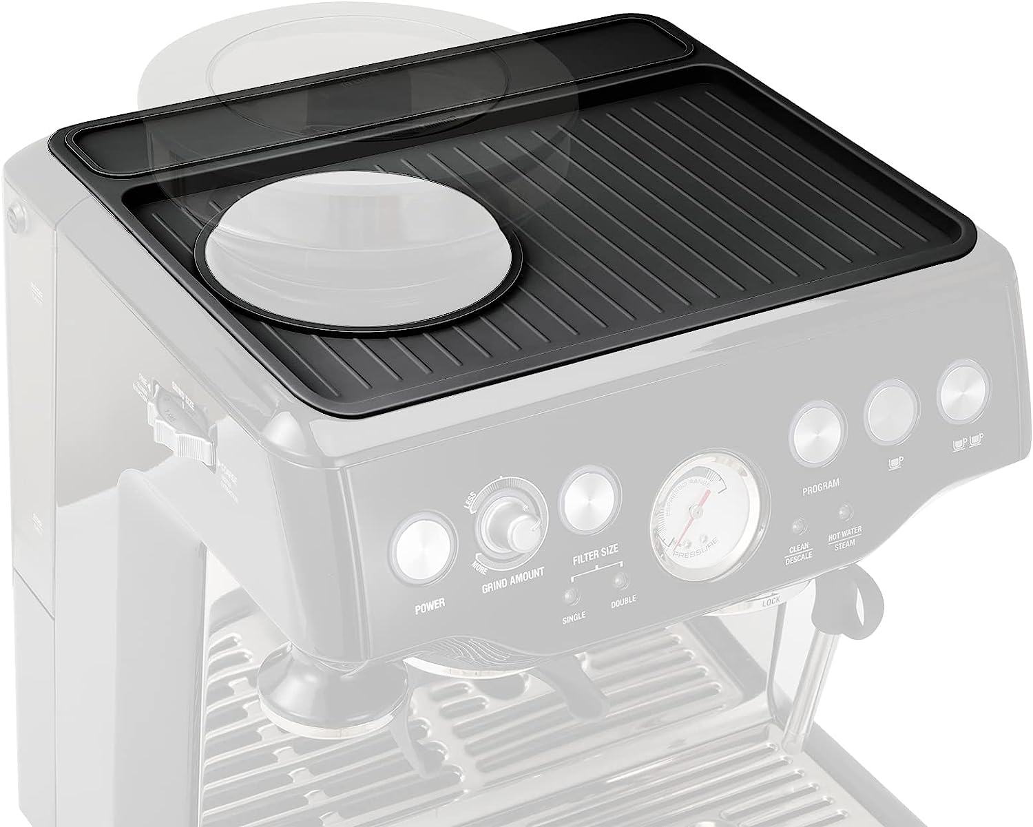 Silicone Coffee Machine Pad, Food-Grade Coffee Top Cover Mat Compatible ...