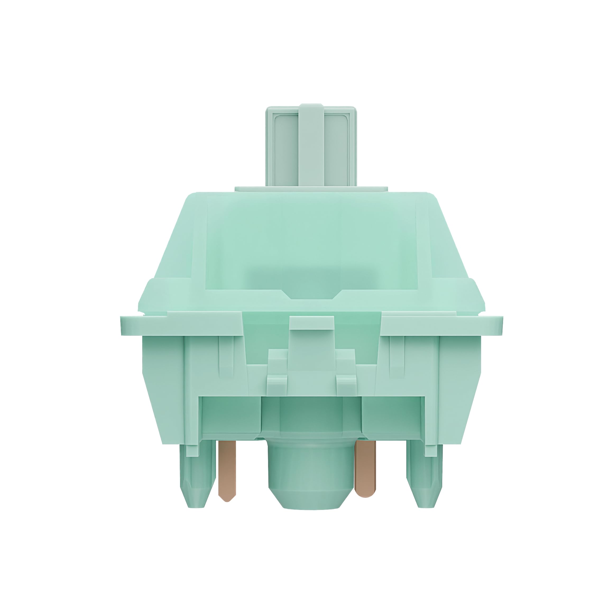 Snapklik.com : GATERON Jade Mint Switches,22mm Double Spring 55gf Pre ...