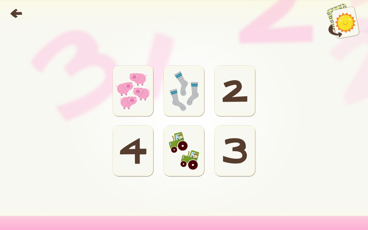 Numbers and Counting Match Games for Kids with Skills Free: The Best ...