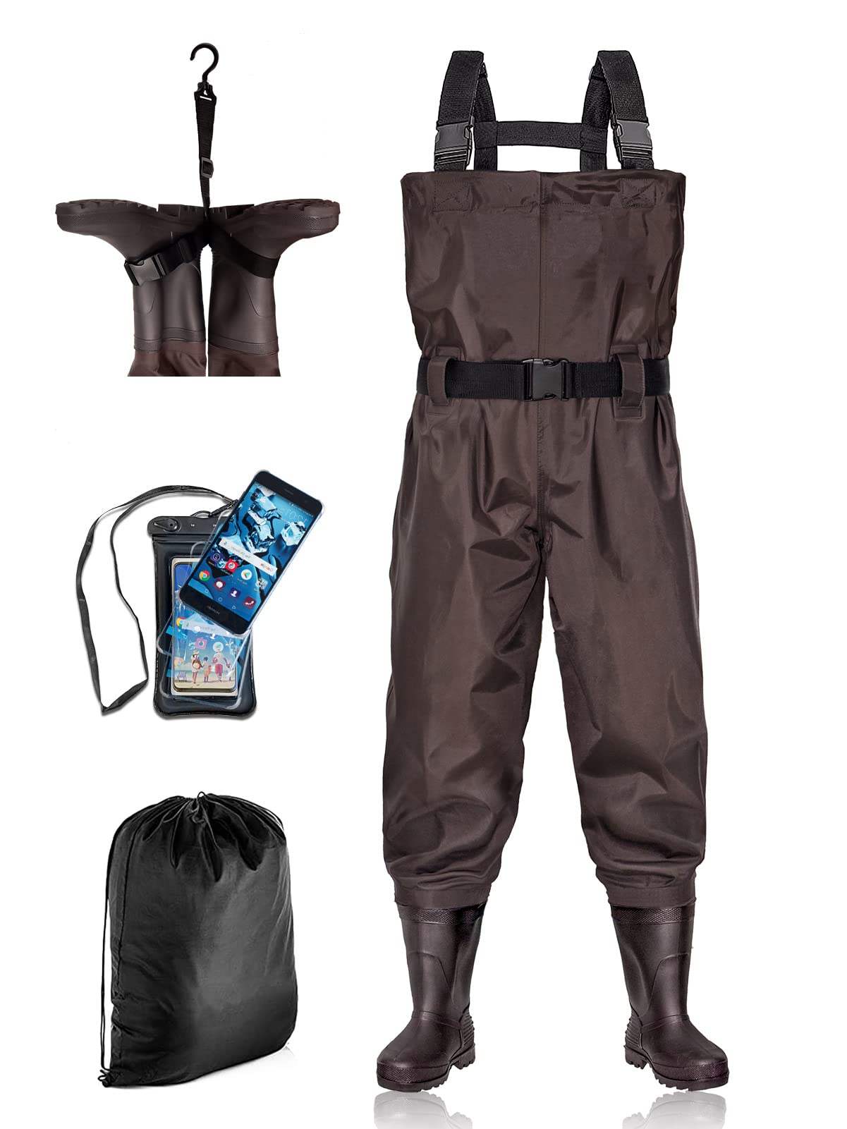 Snapklik.com : OXYVAN Fishing Waders Chest Waterproof Light Weight ...