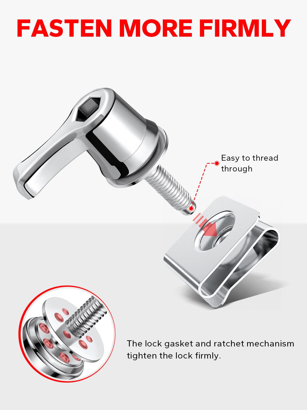 Snapklik.com : Amazicha Saddlebag Locks Fastener Bolts Saddle Bag ...