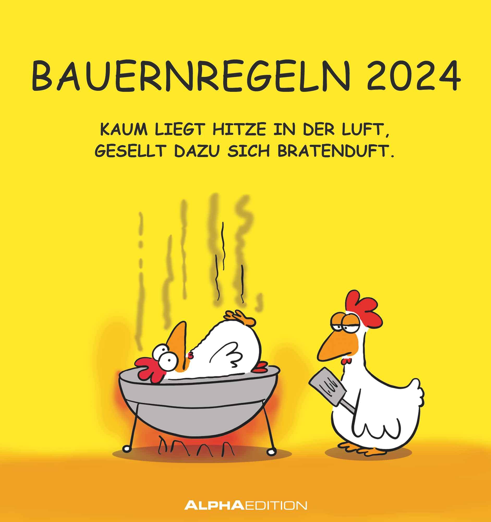 Bauernregeln 2024 - Postkarten-Kalender - Kalender-mit-Postkarten - zum ...