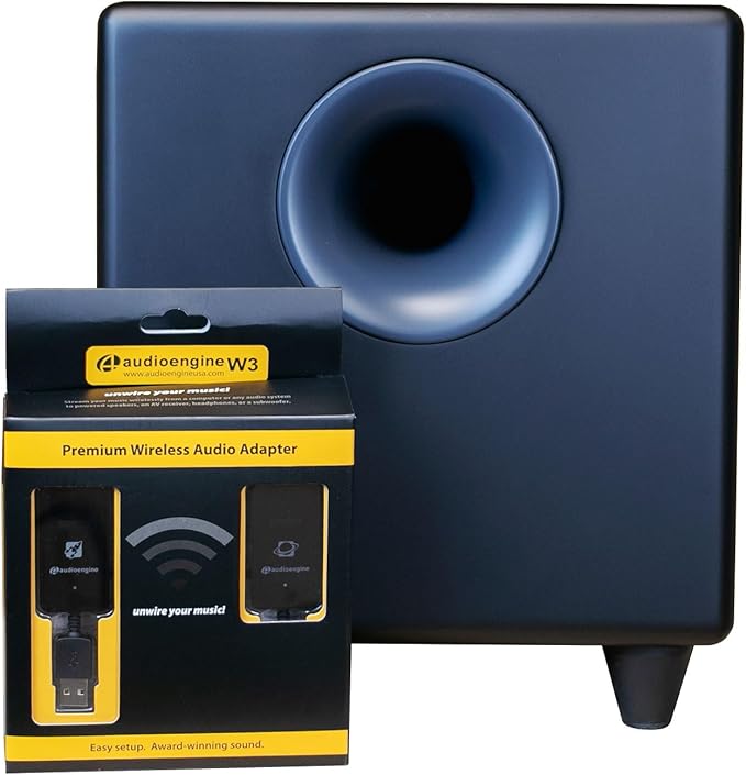 Amazon.com: Audioengine S8 250W Wireless Subwoofer Kit with Built-in Amplifier (Wireless Kit ...
