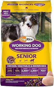Coprice Working Dog Senior Chicken 20Kg : Amazon.com.au: Pet Supplies