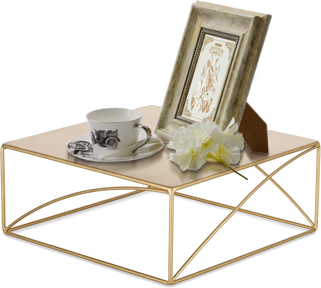 NUPTIO Cupcake Stand Dessert Display: 31CM Cake Holder Metal Food ...