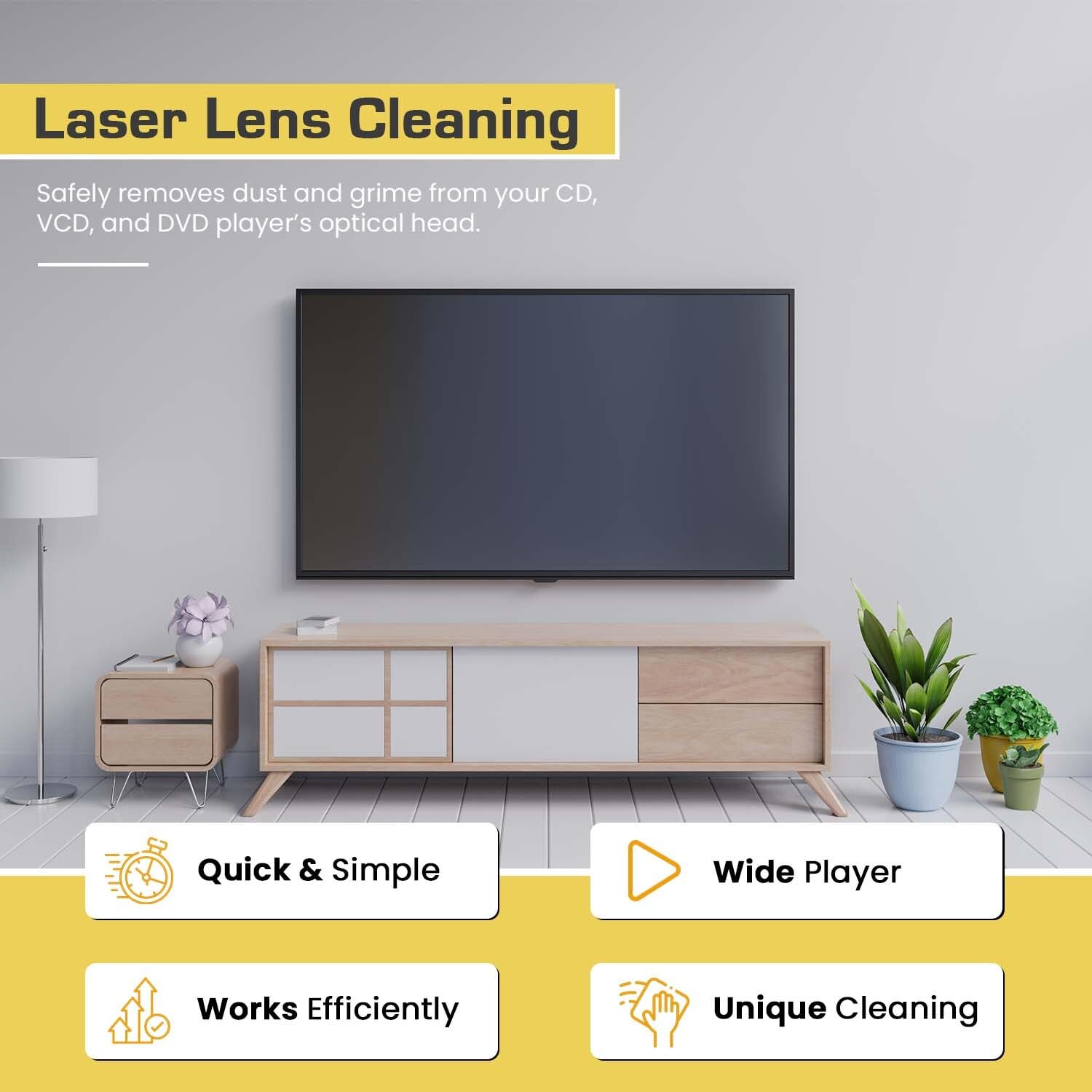 Snapklik.com : CD Disc Cleaner Lens Solution For CD Player, DVD Player ...