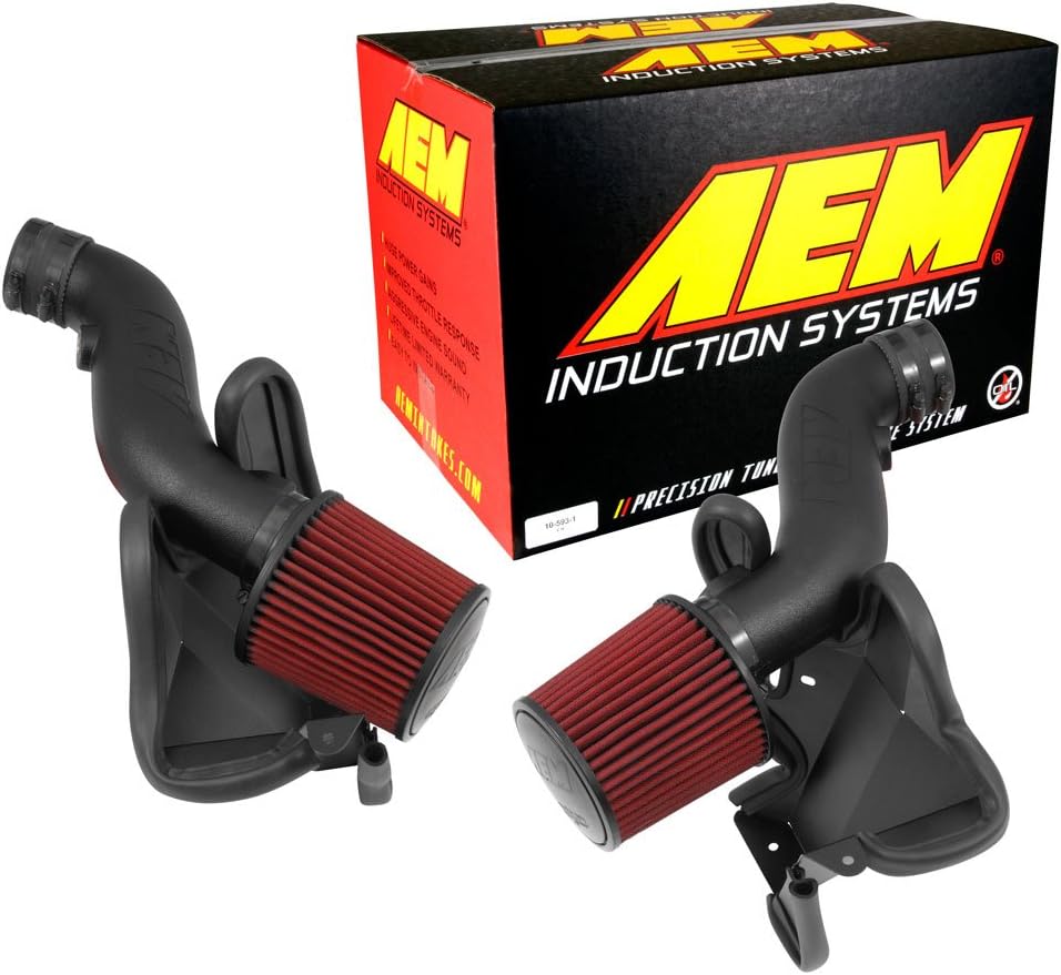 Amazon.com: AMS Red Alpha Cold Air Intake Compatible with 2016-19 ...