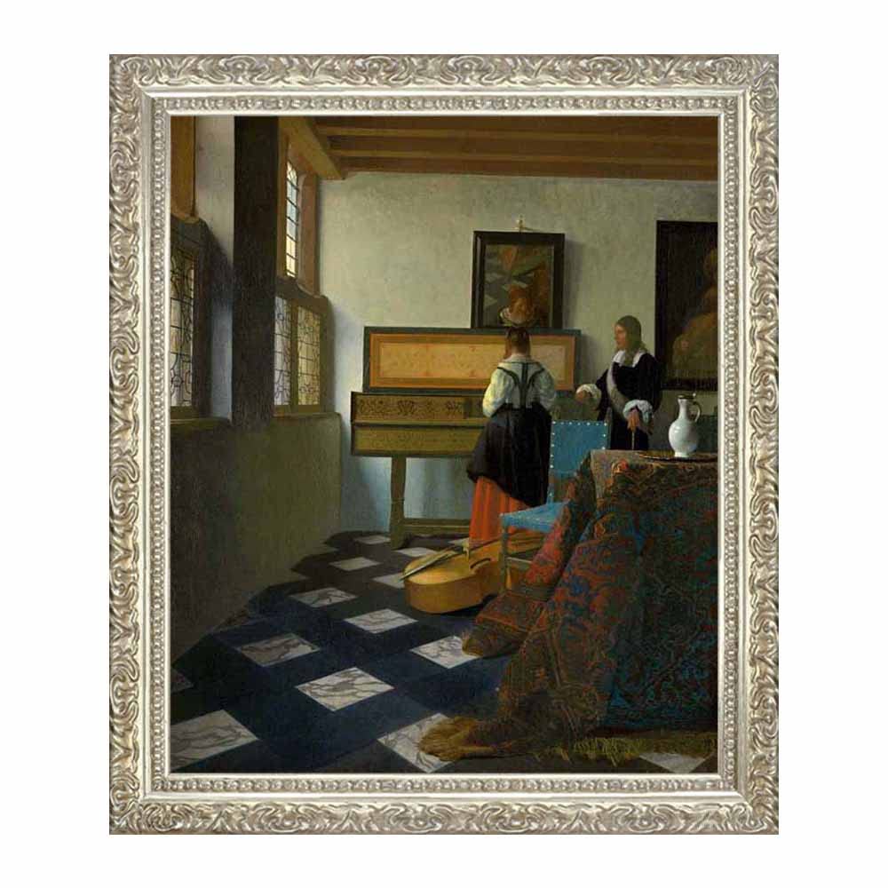 Johannes Vermeer Music Lesson