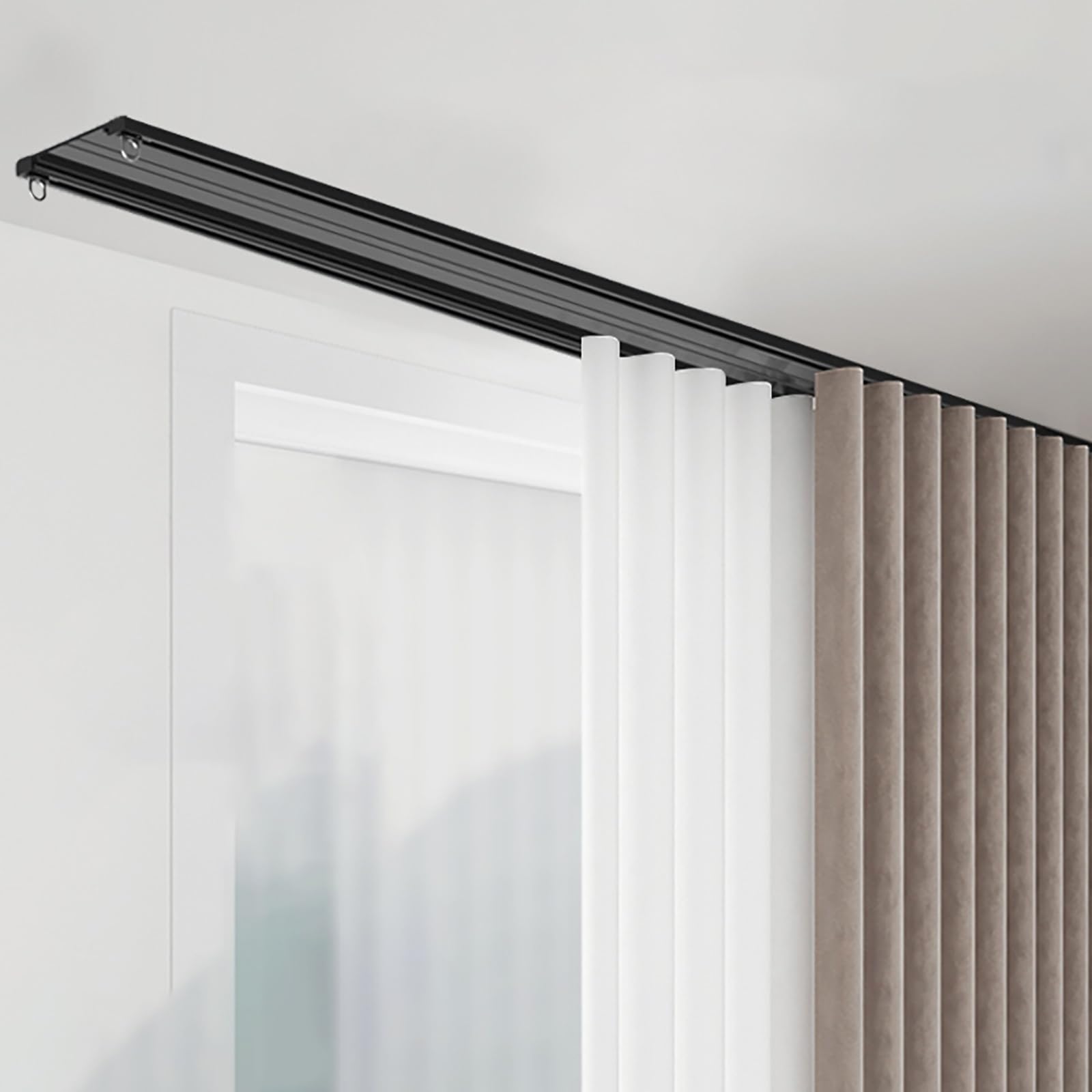 Continuous Curtain Rod Amazon.com: Decorative Window Curtain Rod